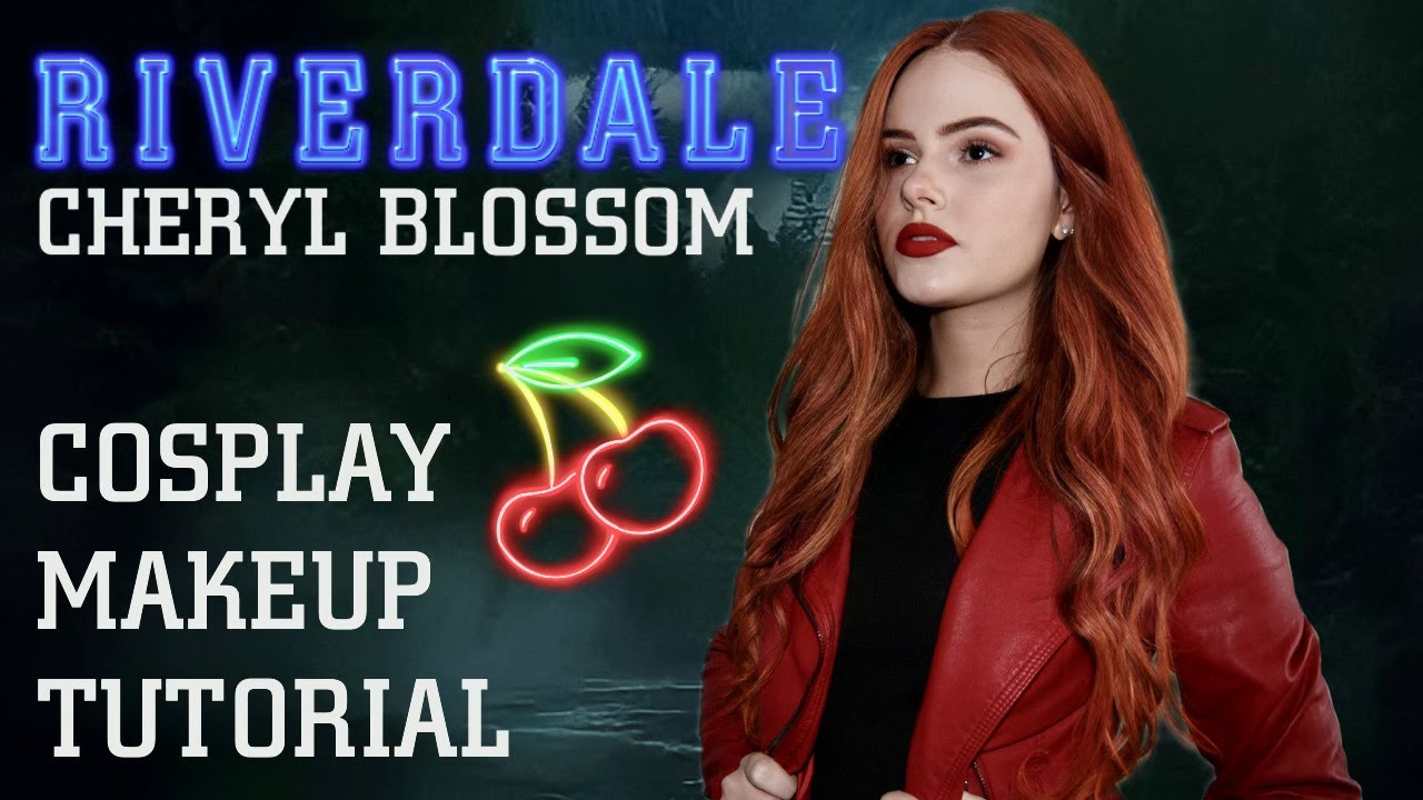 Cheryl Blossom Makeup & Hair Tutorial | Riverdale Cosplay / Costume ...
