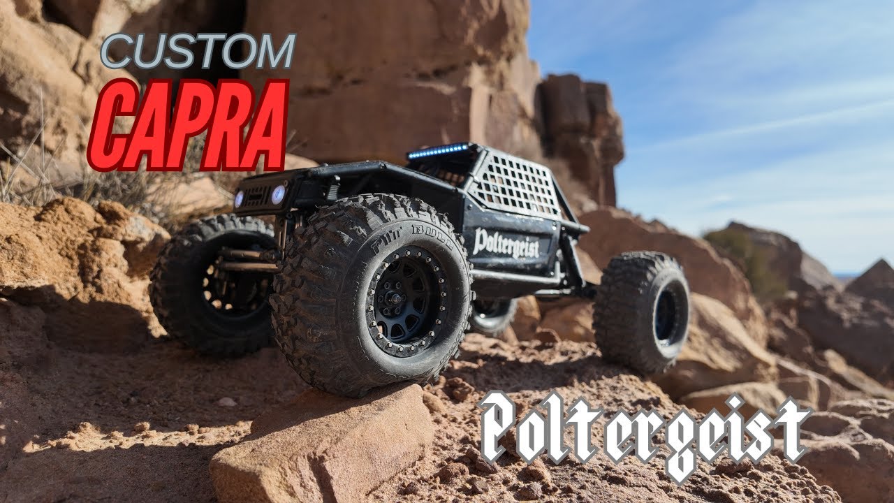 CUSTOM - AXIAL CAPRA BUILD OVERVIEW AND CRAWLING - YouTube