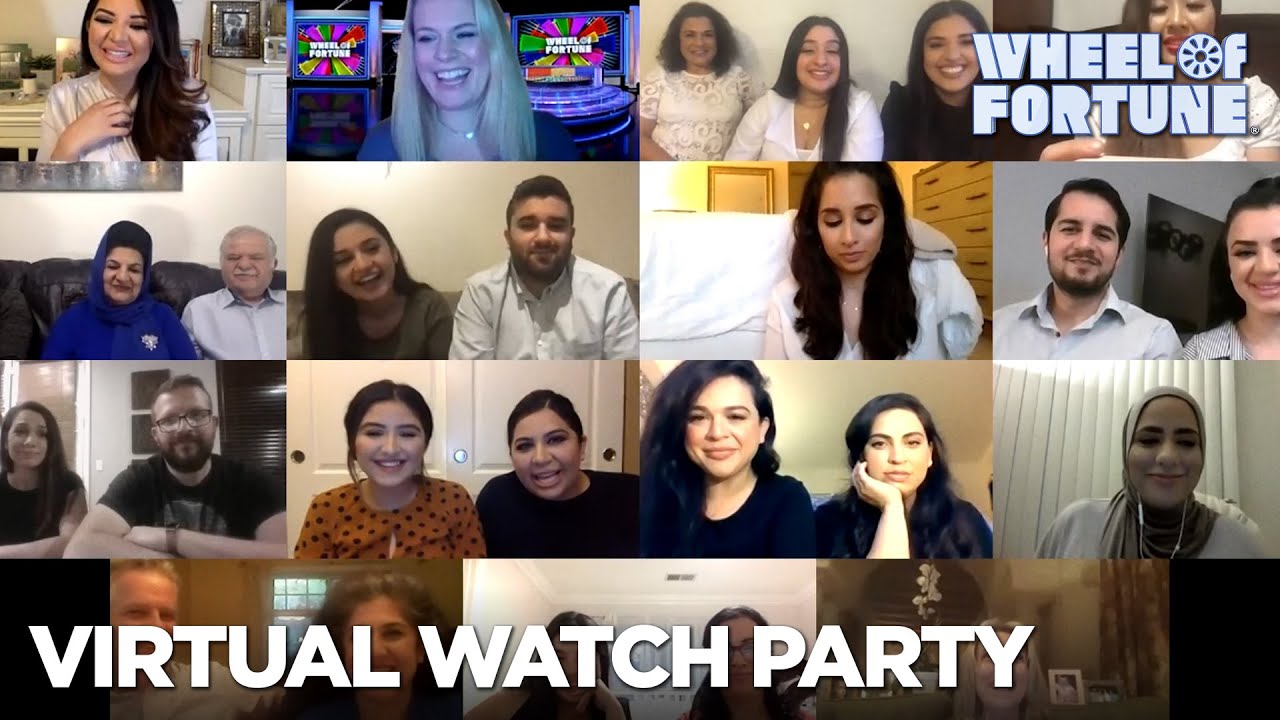 Virtual Watch Party with Arzo (and a Surprise Guest) | Wheel of Fortune ...