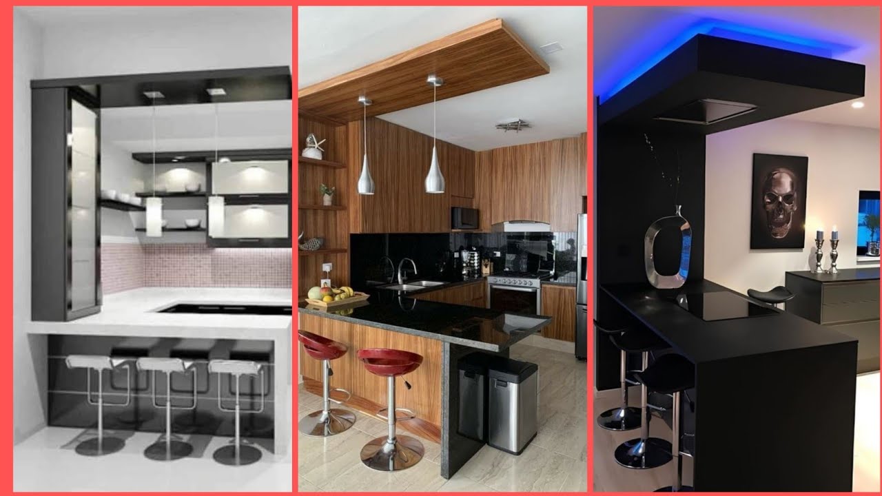 modular open kitchen styles | Top class small kitchen ideas - YouTube