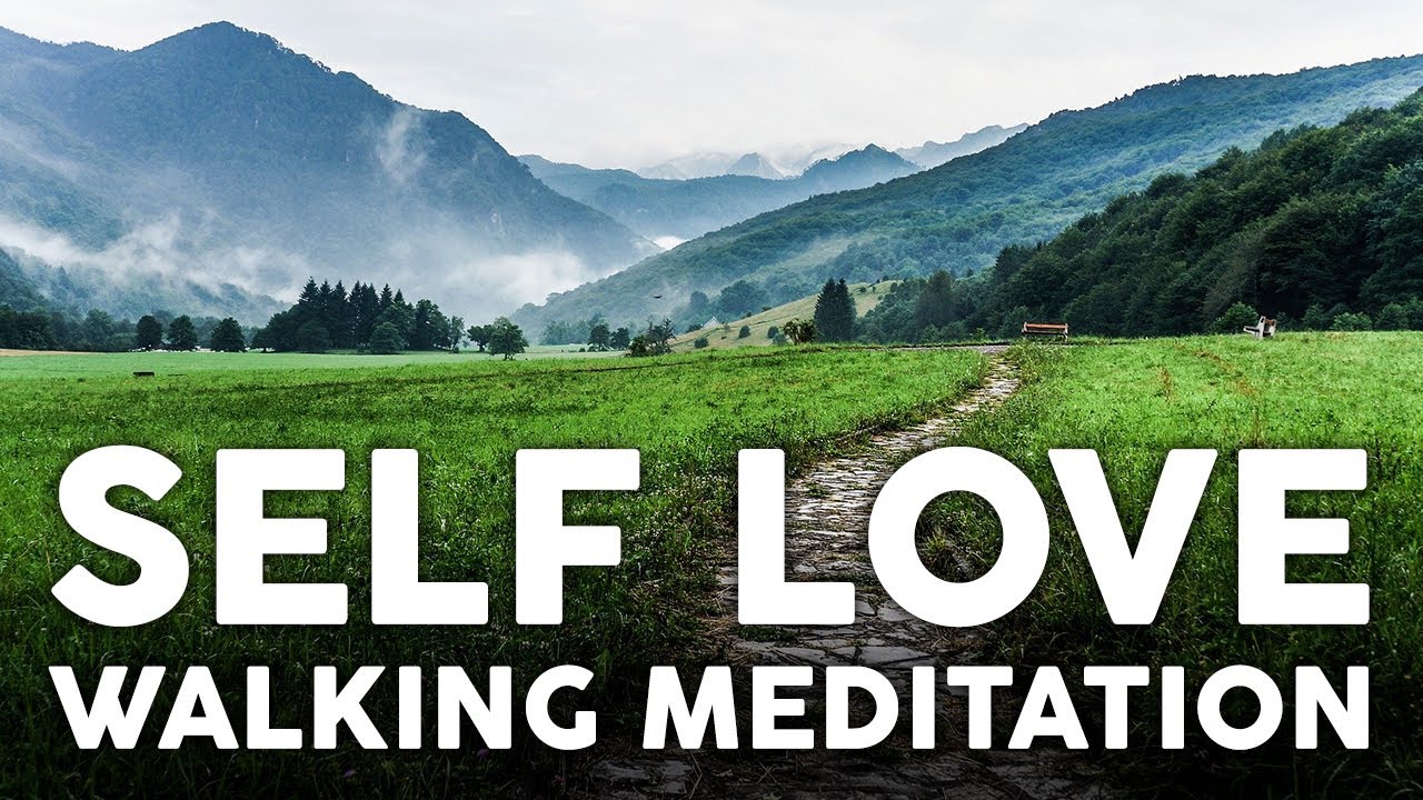 10 Minute Guided Walking Meditation and Self Love - YouTube