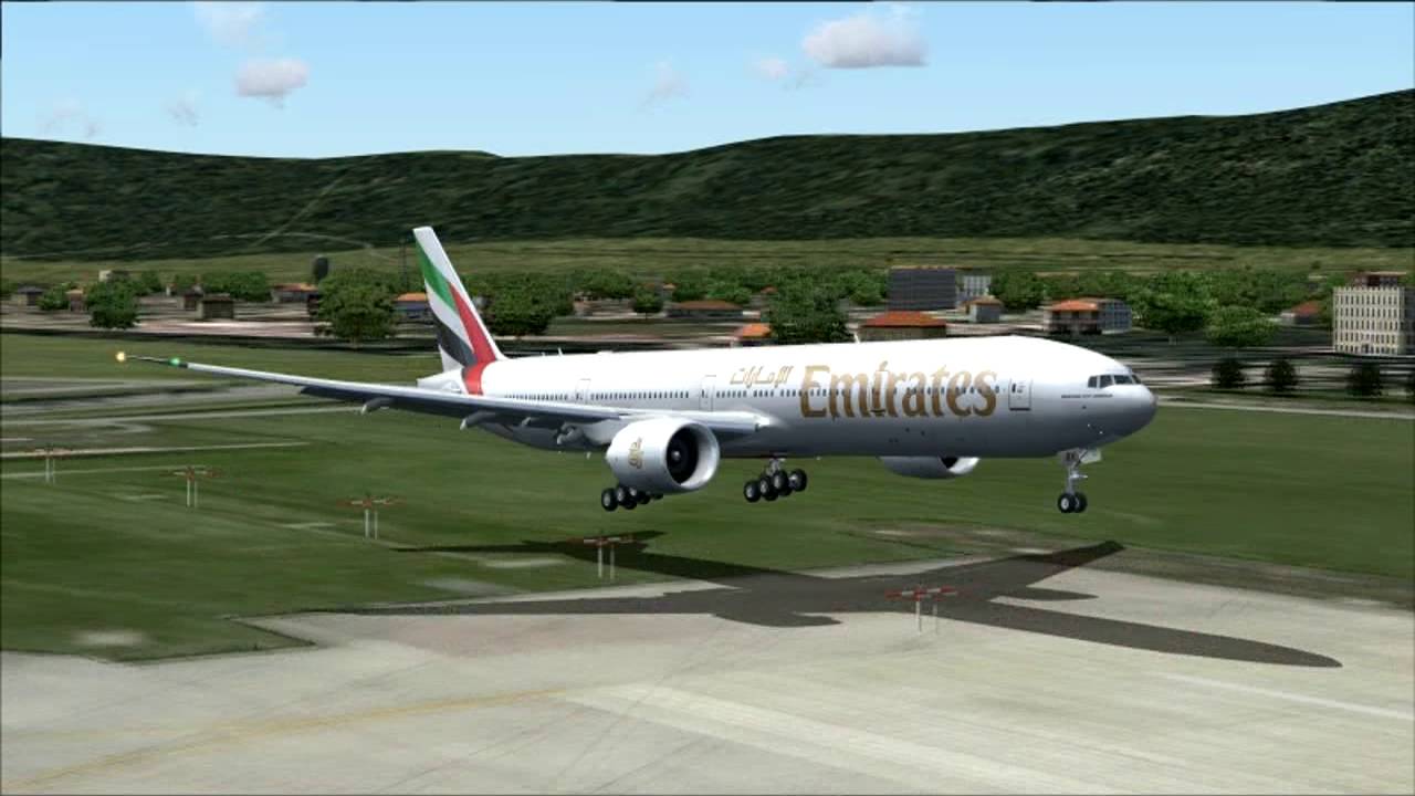 EK89 777-300ER EMIRATES DUBAI - GENEVA - YouTube
