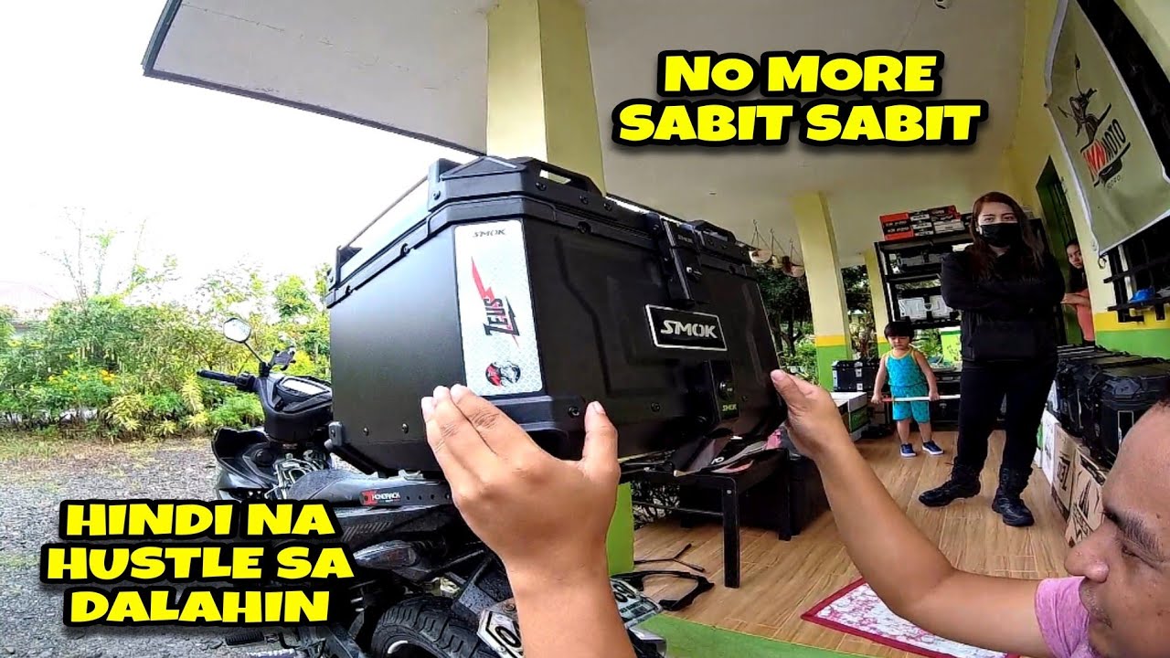 SMOK ZEUS TOP BOX | Bagong Gamit Para Kay Sniper150 No More Sabit Sabit ...