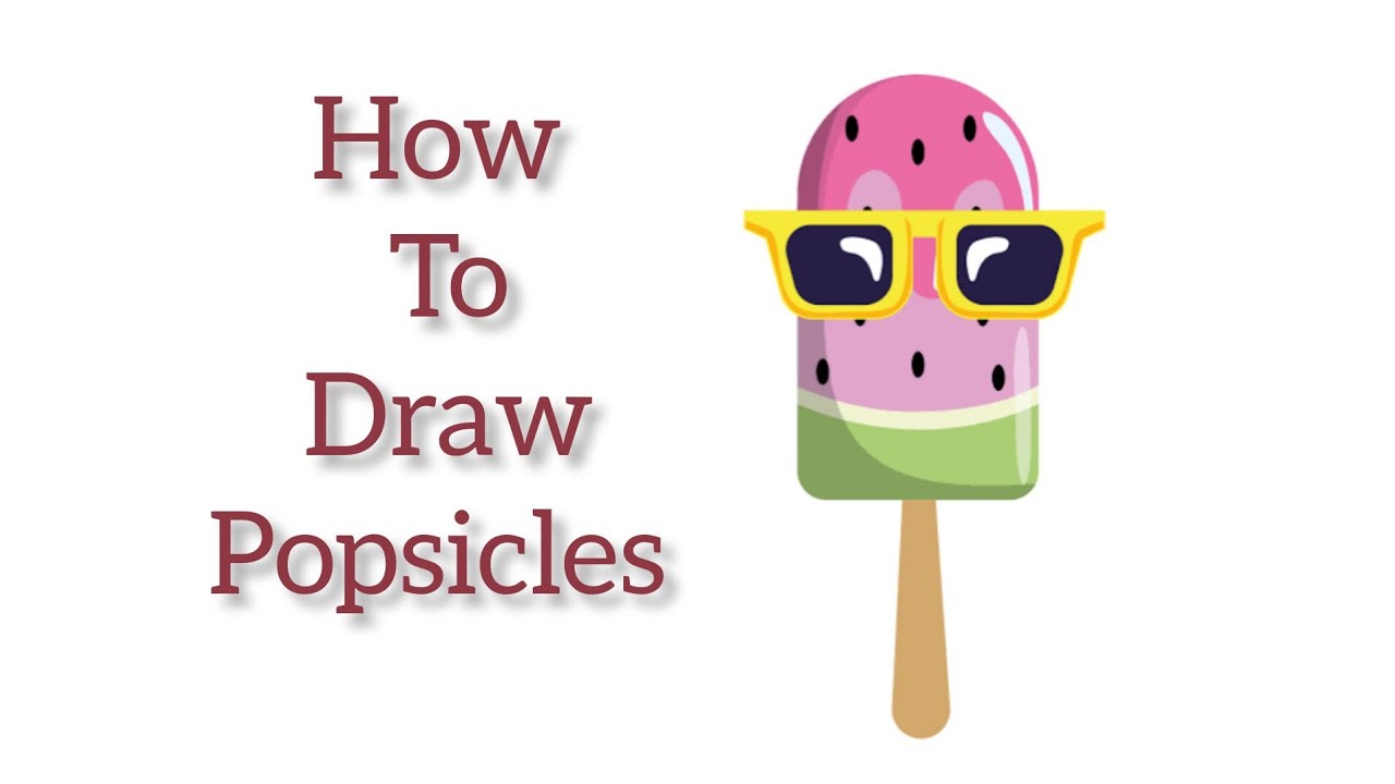 Learn How To DRAW Colourful Popsicle: Drawing Made Fun and Easy # ...