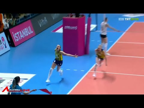 aslı kalaç | Fenerbahce opet | Brilliant performance | Turkish Volleyball League 2023