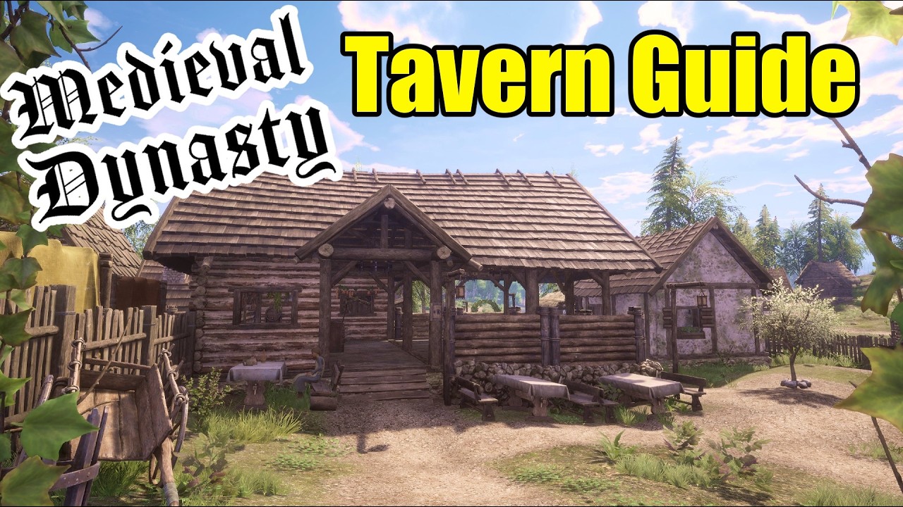 Taverns Basics in Medieval Dynasty: Everything you NEED to Know! - YouTube