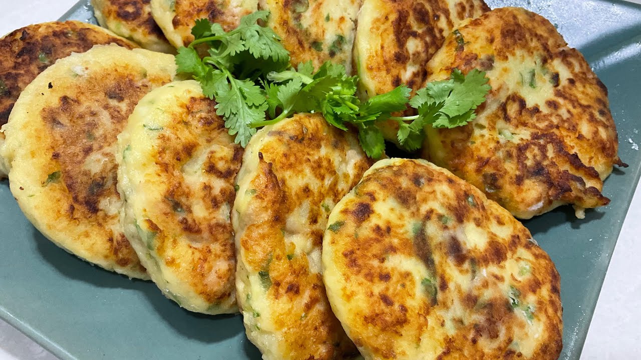 Begedil Kentang Enak | Best Potato Cakes / Patties less oily & healthy ...