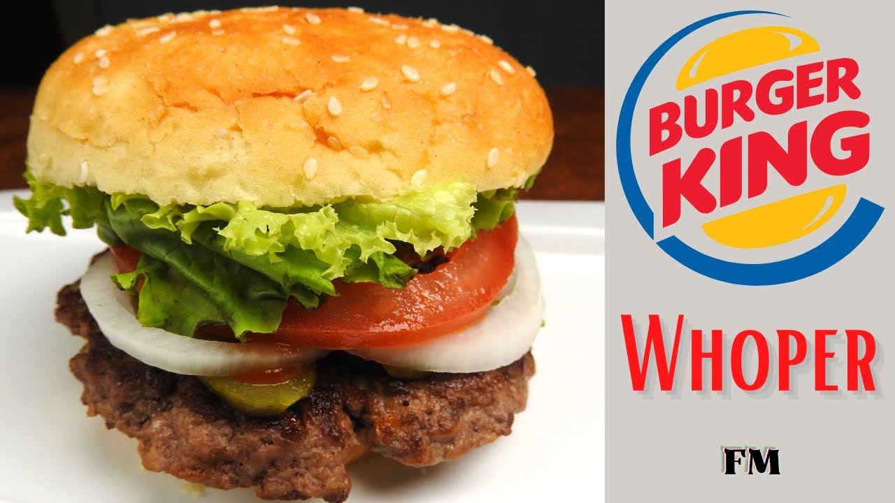 Making The Whopper At Home | Original Recipe - YouTube