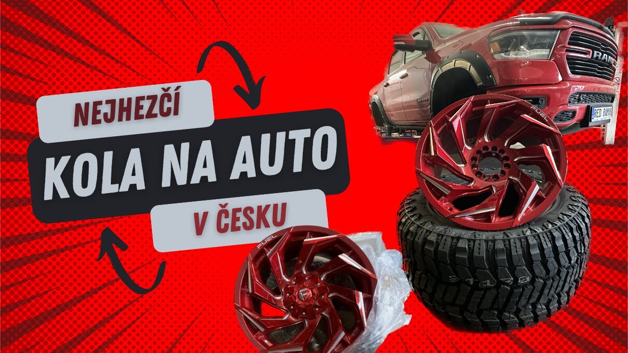 NEJHEZČÍ KOLA NA AUTO V ČESKU! RAM 1500 SPORT a kola FUEL REACTION D754 ...