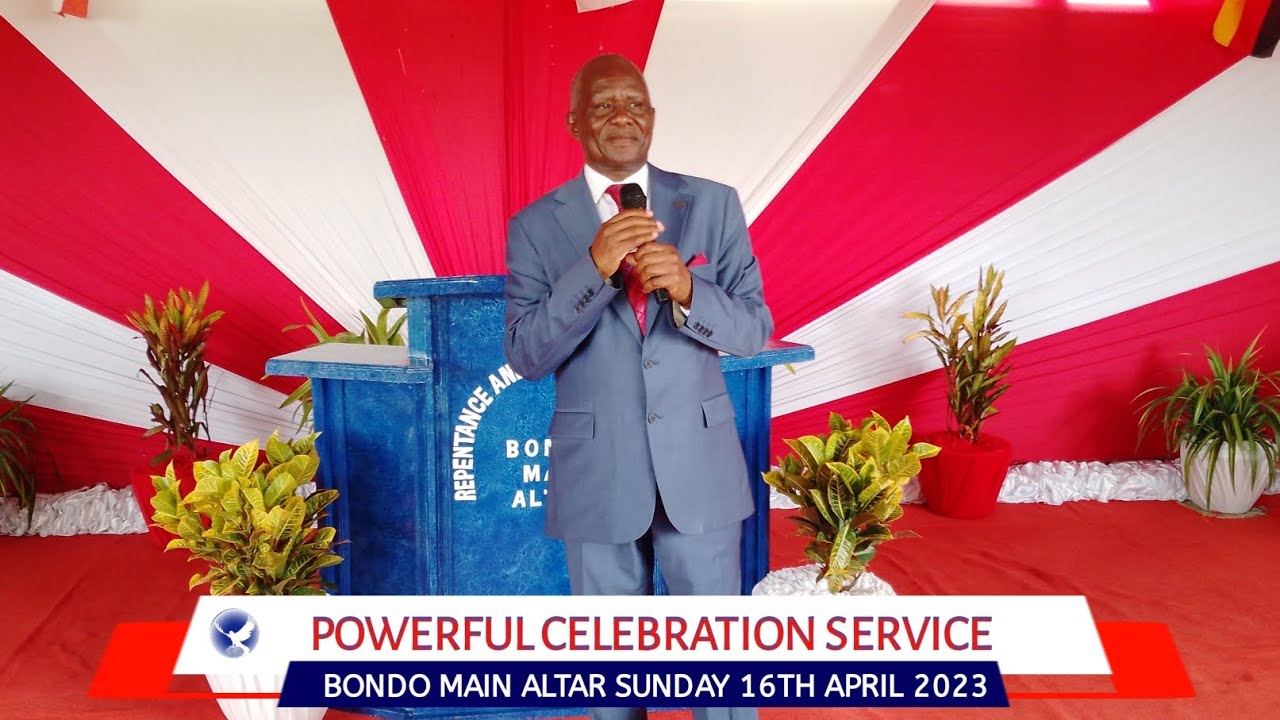 THE BLESSINGS OF THE LORD... HALLELUJAH!!! | BONDO MAIN ALTAR - SUNDAY ...