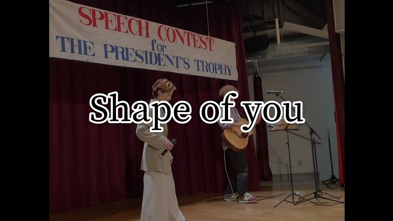 Shape of you(Ed Sheeran) -Acoustic cover- 【live 2023.11.21】@日比谷 - YouTube