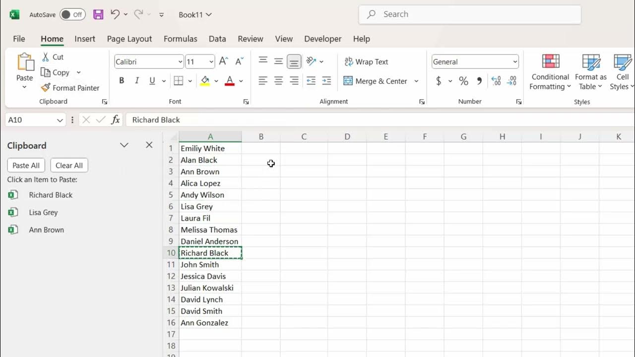 How to Copy and Paste Multiple Cells in Excel - YouTube