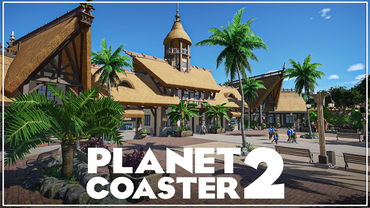 Planet Coaster 2 Water Parks: Koali Beach Team Chat - YouTube