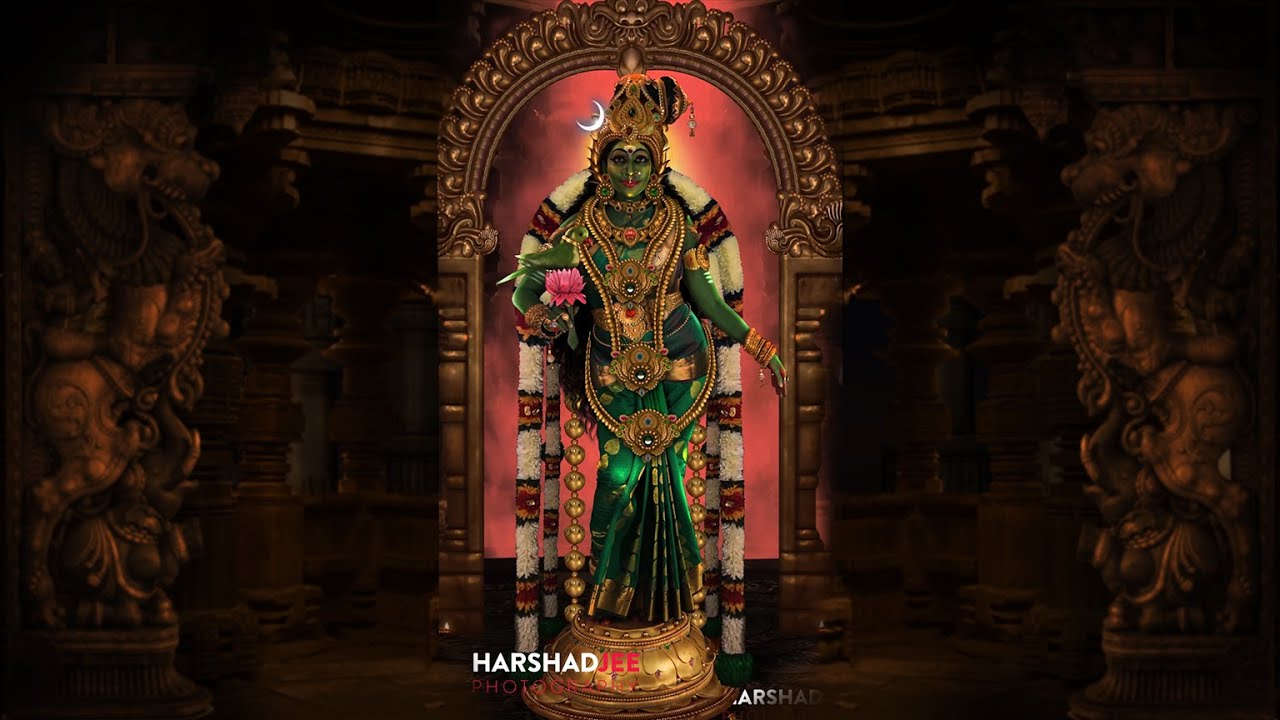 Devi Meenakshi Amman devotional photoshoot by Harshadjee Studio - YouTube