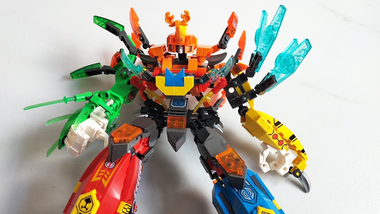 six insect robot toys transform and combine into a giant robot insect ...