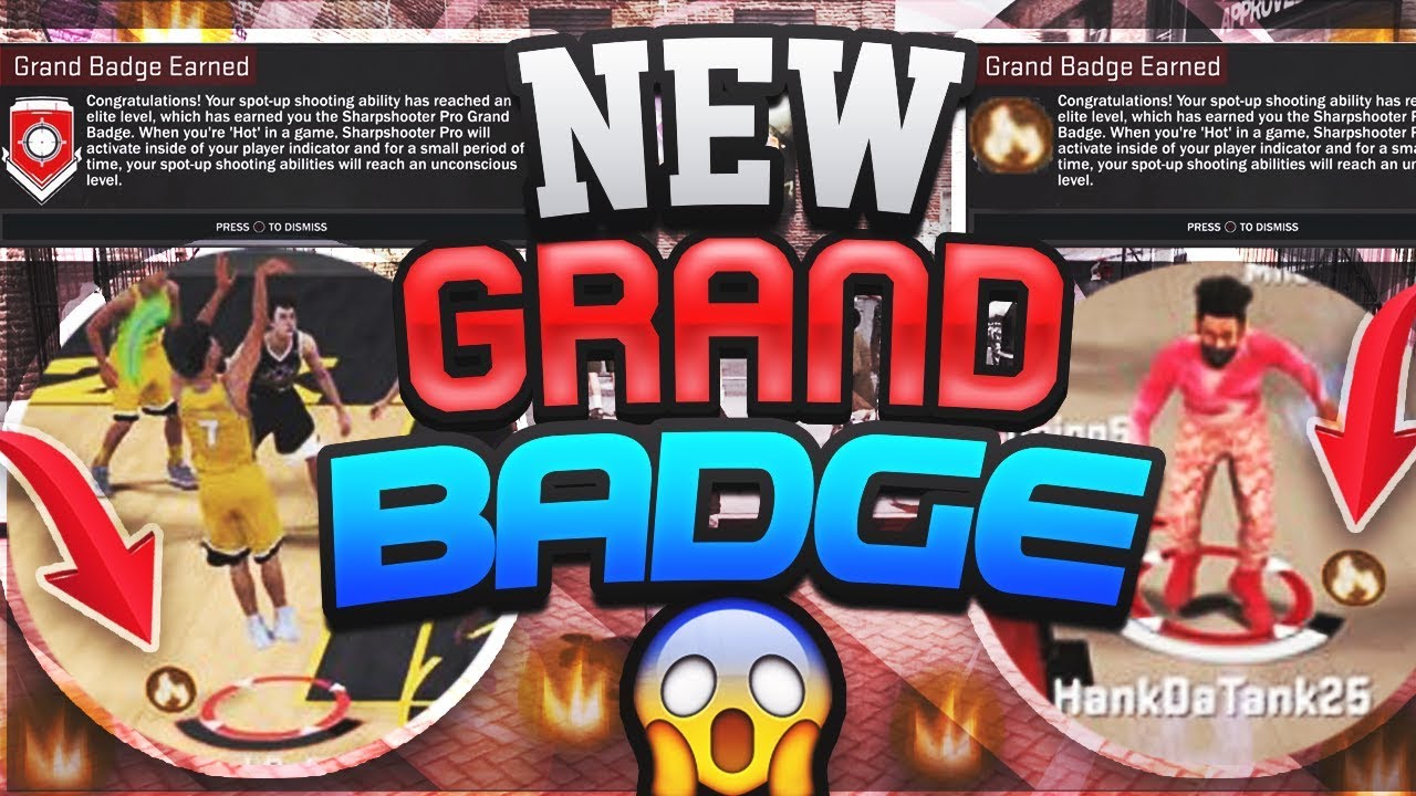 NEW SECRET GRAND BADGE UNLOCKED IN NBA 2K18 - YouTube