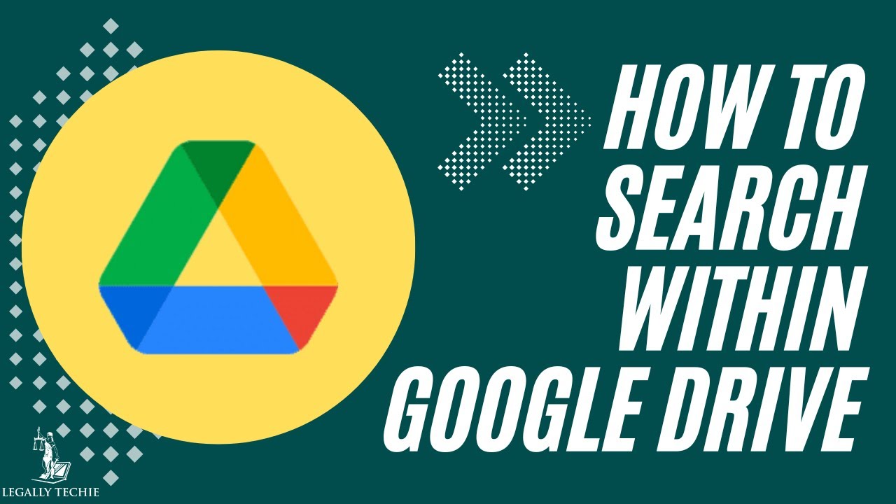 Google Drive for Law Firms | How to Use Google Drive Search Engine ...