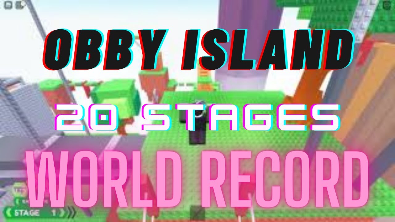 Obby Island in 1:36.97 (20 Stages) FWR - YouTube