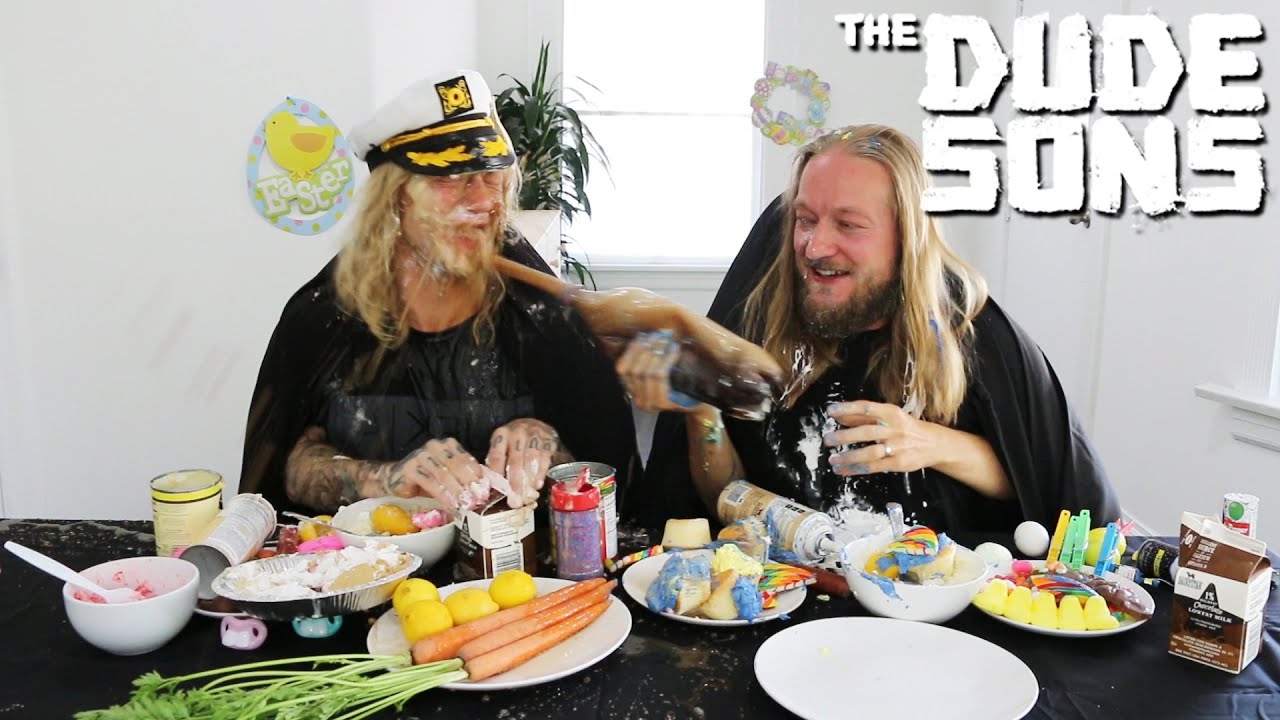 Impossible Easter Dinner Challenge - The Dudesons - YouTube