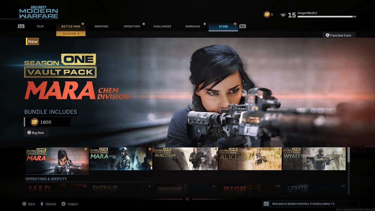 *NEW* MARA CHEM DIVISION BUNDLE in MODERN WARFARE! NEW SEASON 1 VAULT ...