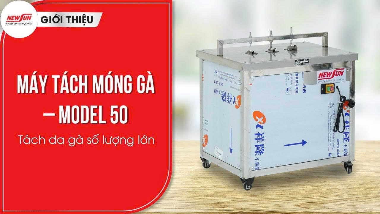 Máy Tách Móng Gà – Model 50 Rút Xương Chân Gà Số Lượng Lớn Mà Không Dập ...