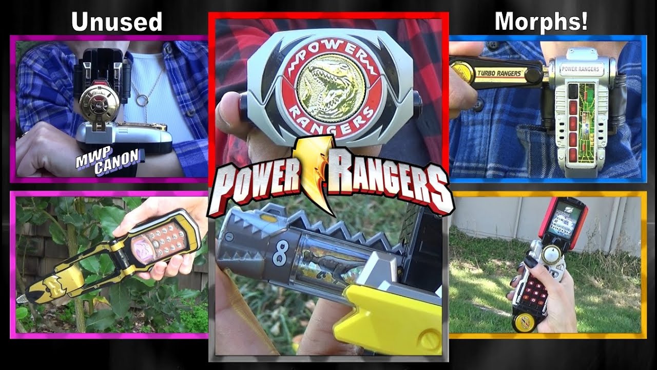 Misc. Morphs (MMPR Pilot, Mystic Force, Operation Overdrive, Dino ...