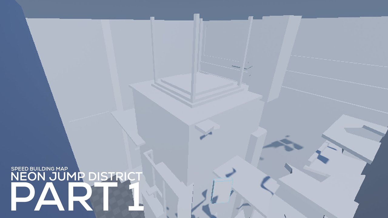 Speed Building map | Neon Jump District From My Map [TRIA.OS] EP.1 ...