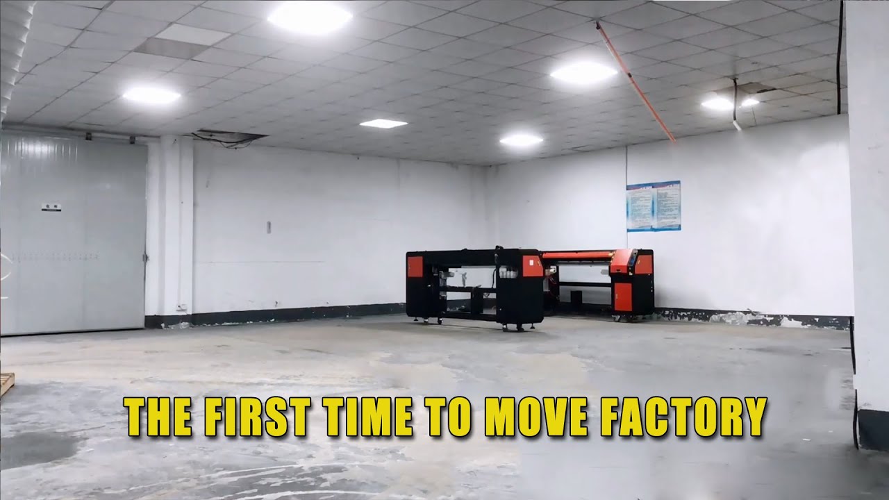 The First Time to Move Factory . - YouTube