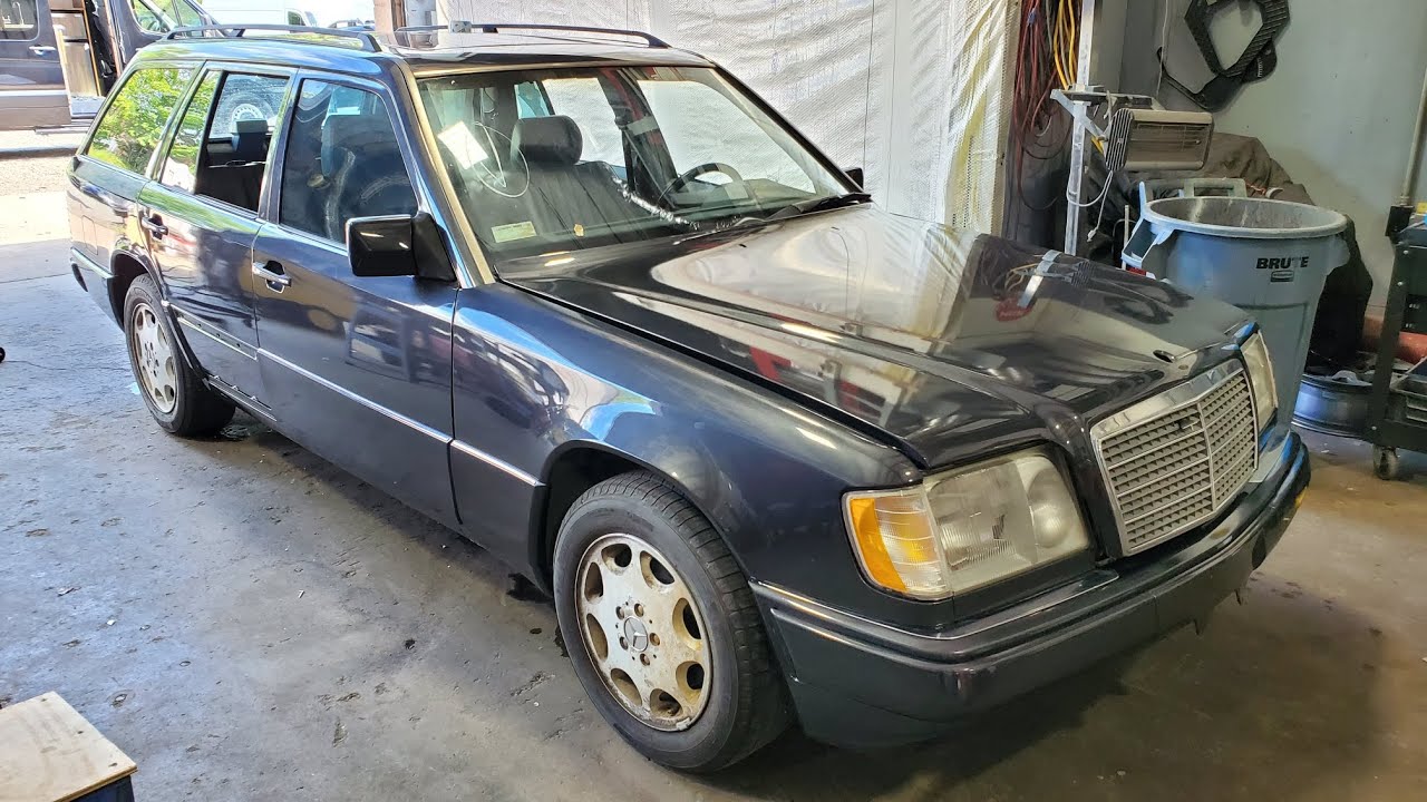 w124 Mercedes e320 Restoration Part 4 and Koenig parts 190e for patina ...