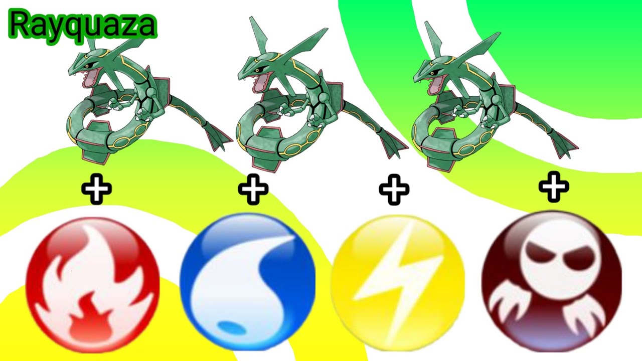 What If Rayquaza had New type of Evolution line Drawing POKÉMON # ...