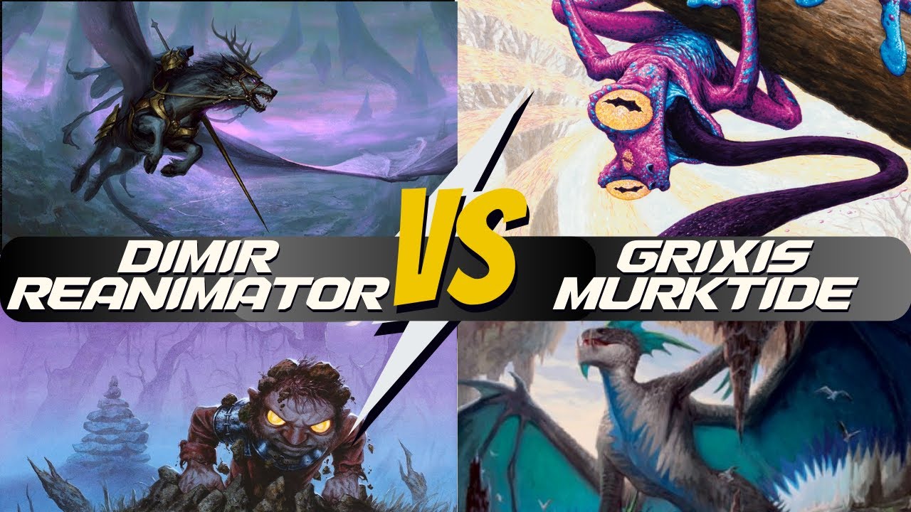 Dimir Reanimator vs Grixis Murktide | Modern Paper Gameplay - YouTube