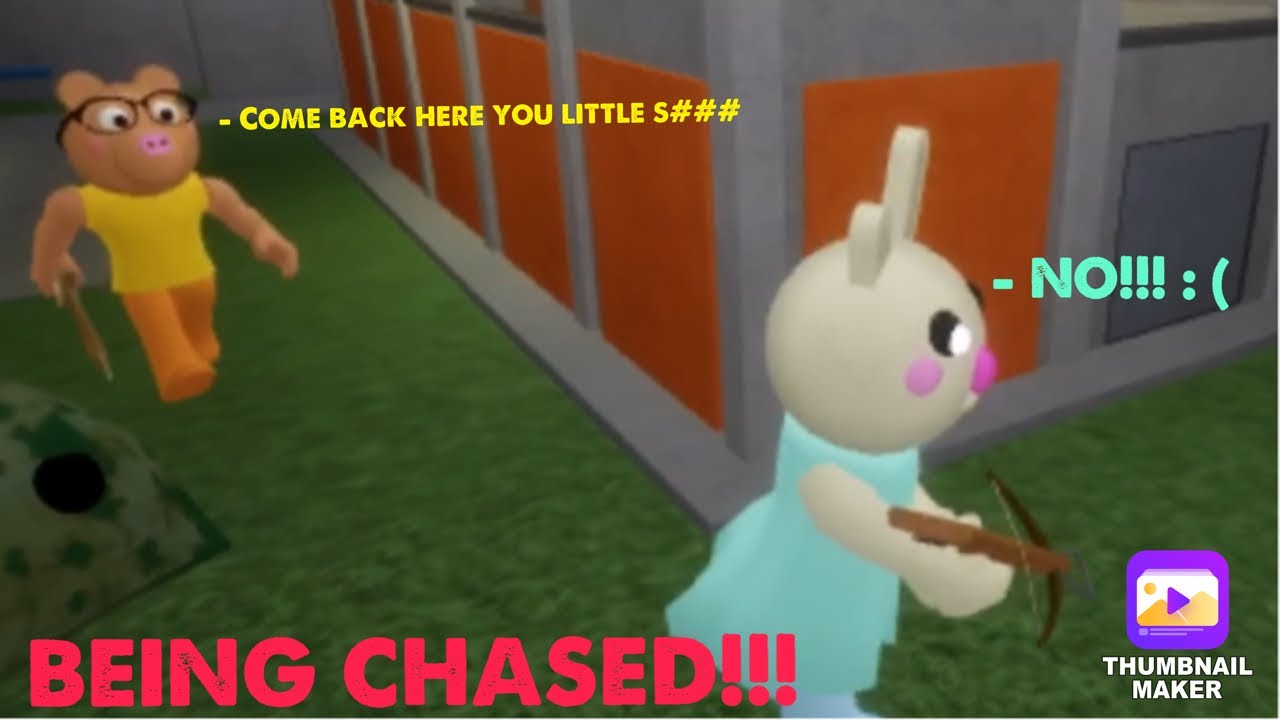 INTENSE PIGGY CHASE!! - YouTube