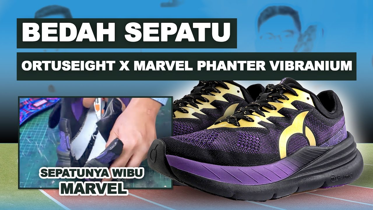REVIEW SEPATU ORTUSEIGHT X MARVEL PHANTER VIBRANIUM - MARVELITES WAJIB ...