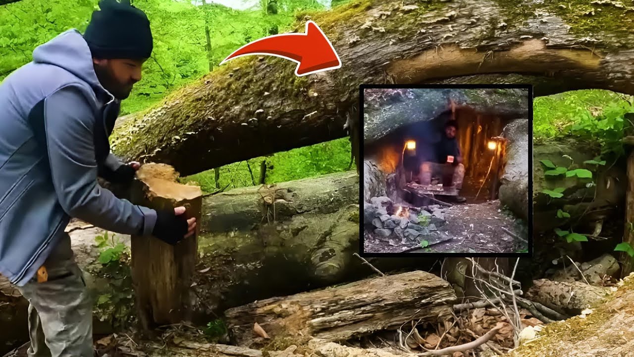 HOW to make a HOUSE in the forest to PROTECT it from STRANGERS - YouTube