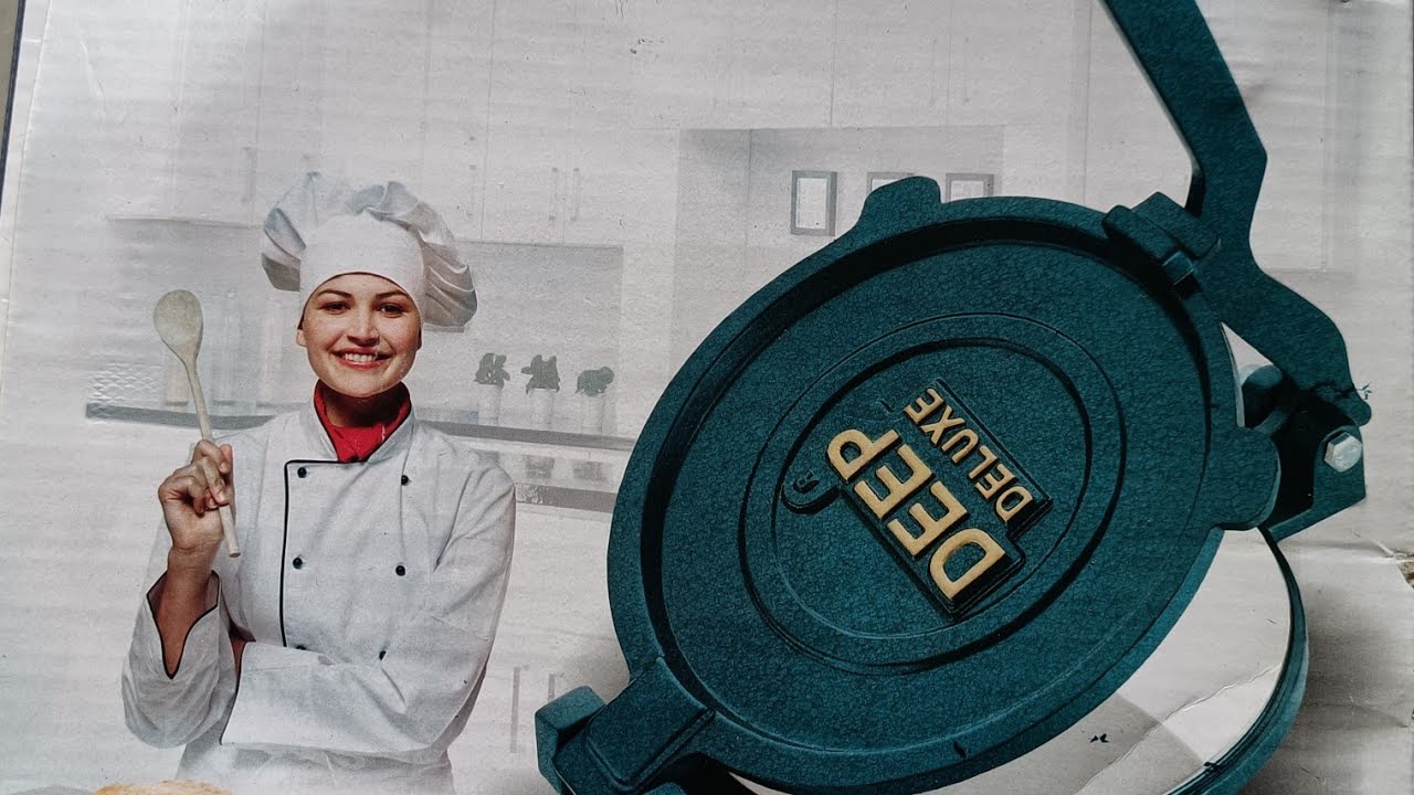 roti maker| poori press | deep delux poori presser | poori maker | roti ...