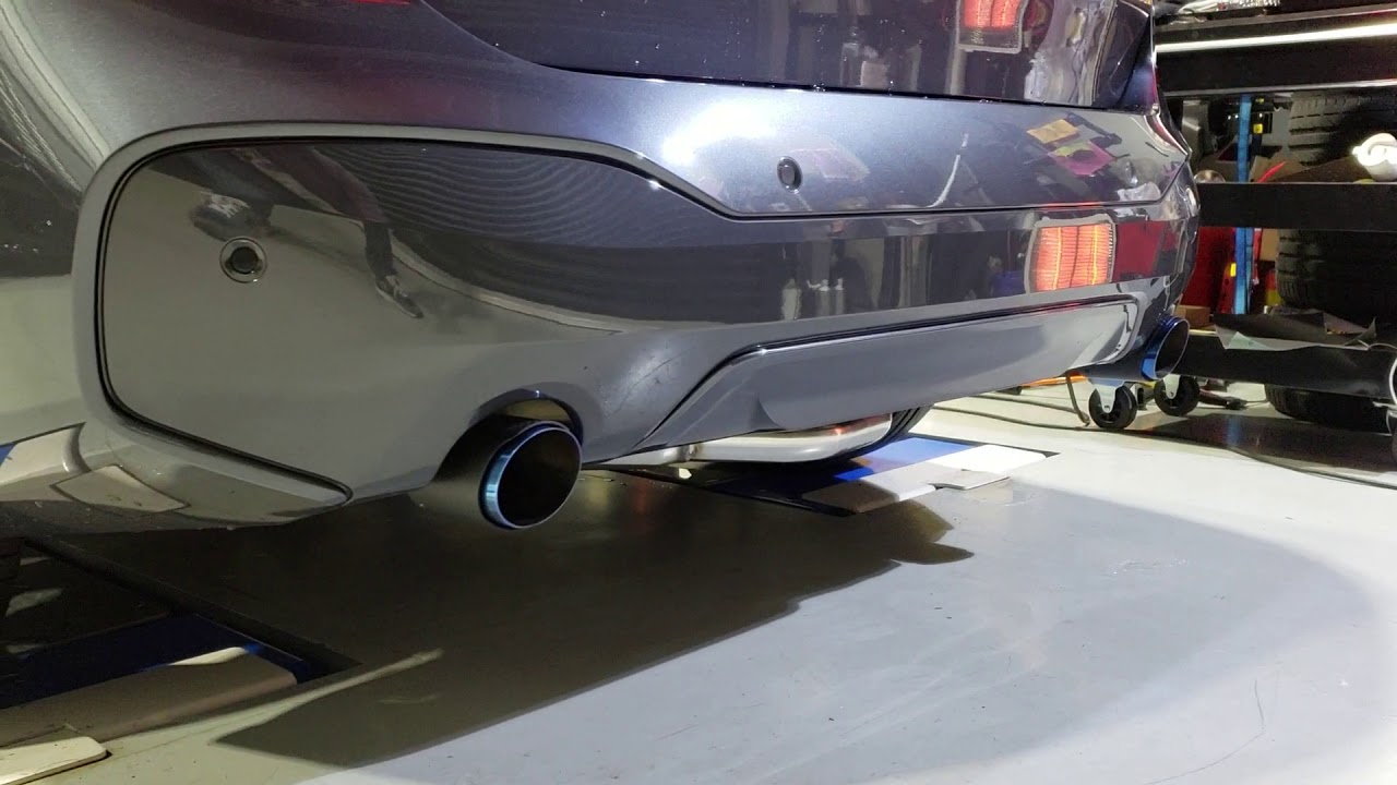 BMW F48 X1 18d - BREX Codephantom EX & Dieselex (ARQRAY)マフラー - YouTube
