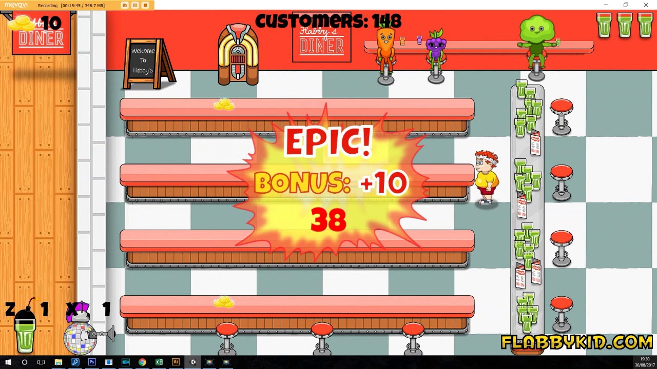 Tapper Arcade Game 1983: Remake in 2017 - YouTube