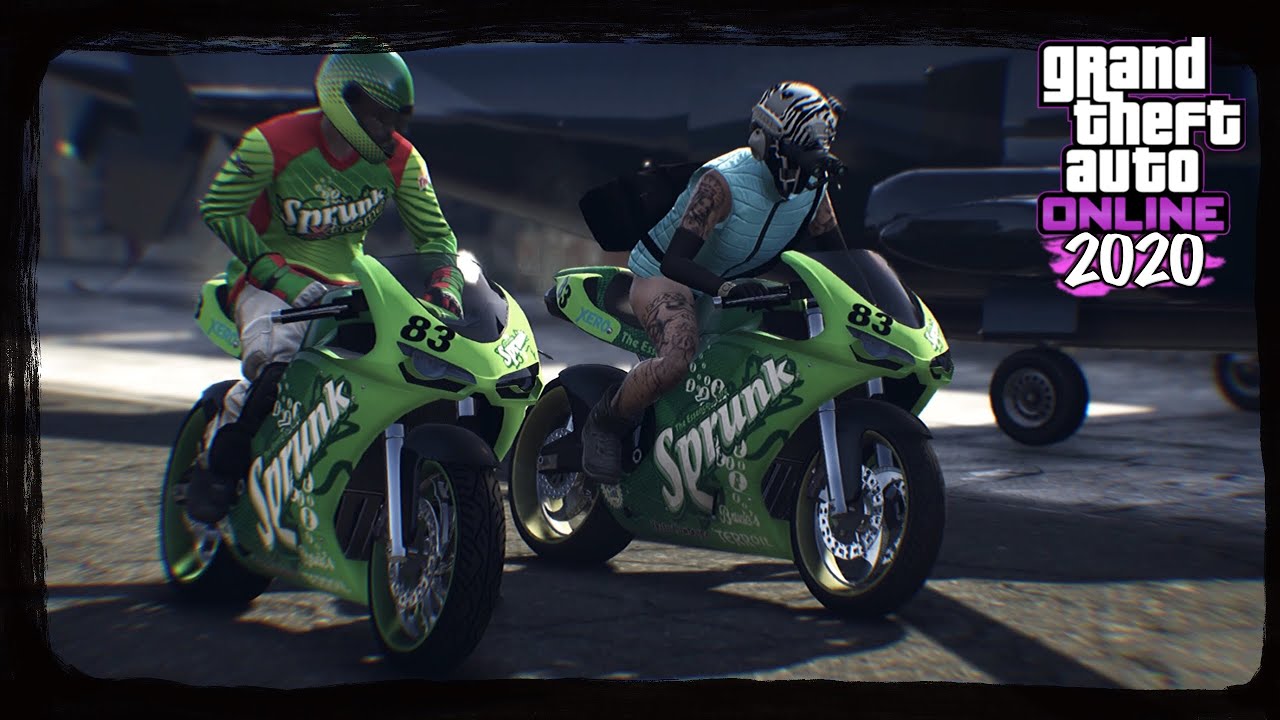 GTA ONLINE 2020 ⚠️ Fake TV Show *Sprunk Xtreme* 💥 Carreras en ...