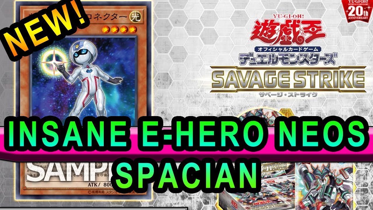 INSANE E-HERO NEOS SPACIAN Hero Connector! (Also Now Live On Twitch ...