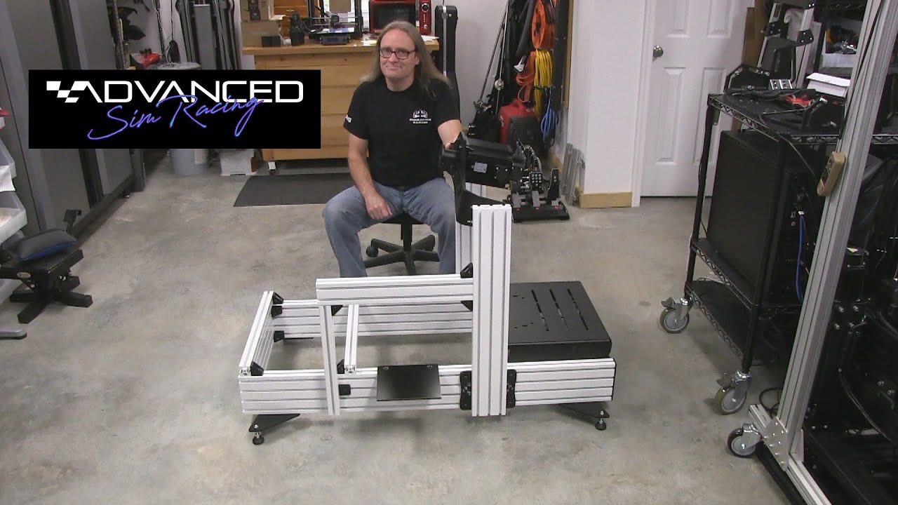 Advanced Sim Racing ASR6 Cockpit Review Part 1 "The Build" - YouTube