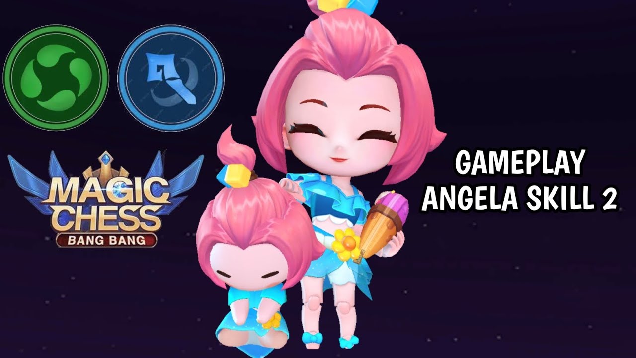GAMEPLAY MAGIC CHESS ANGELA SKILL 2 - HYPER ODETTE MAGE ELEMENTALIS ...