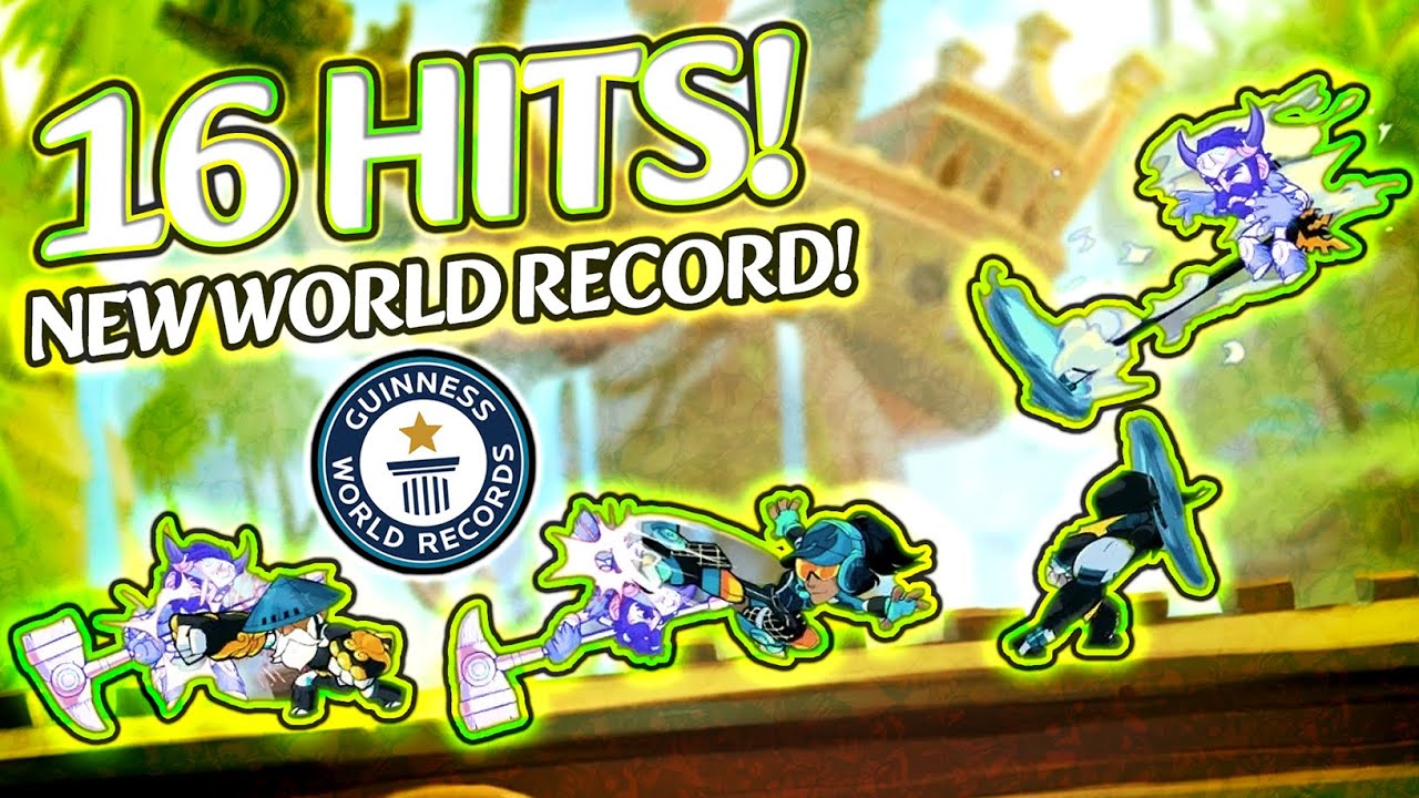 16 HIT World Record Morph Combo! (Brawlhalla) - YouTube
