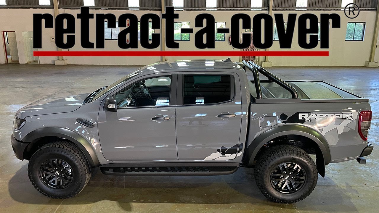 Ford Ranger Raptor Fitted with Retract-a-cover - YouTube