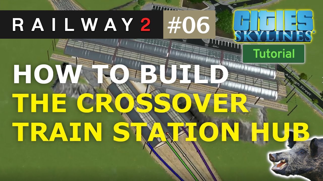 How to Build the Crossover Train Station Hub with Dynamic Procedural ...