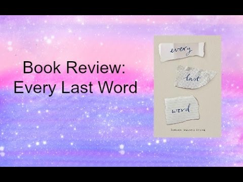 Book Review: Every Last Word - YouTube