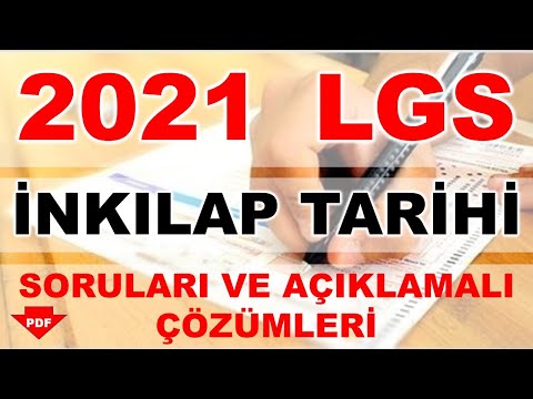 LGS 2021 İNKILAP TARİHİ SORULARI VE ÇÖZÜMLERİ