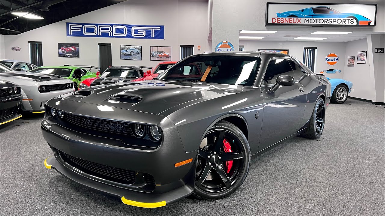 Dodge Challenger SRT Hellcat | Granite & Metallic Flake! - YouTube