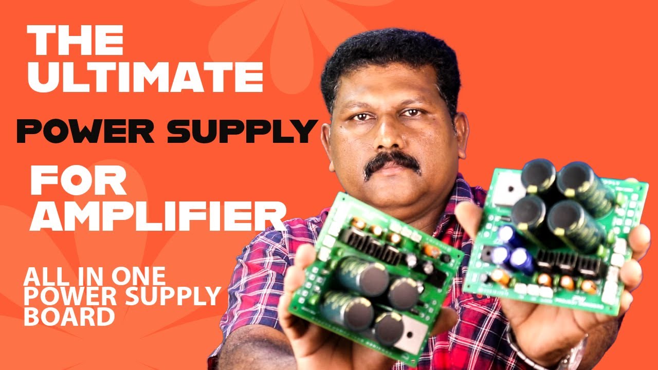 A COMPLETE POWER SUPPLY FOR AMPLIFIER #projectwonders - YouTube