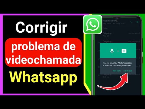 Como corrigir problema de videochamada no Whatsapp | Como ATIVAR VÍDEO CHAMADAS
