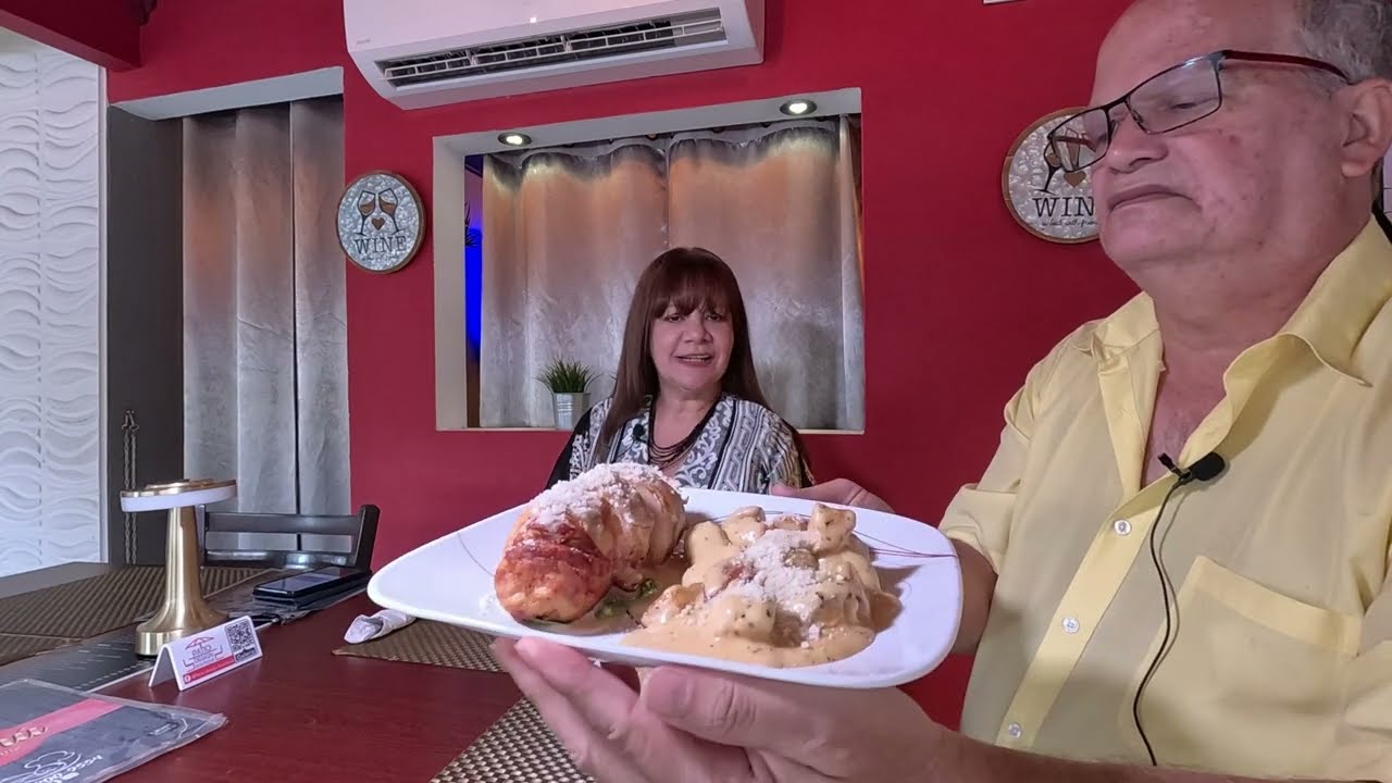 Pechuga rellena chorizo que cosa mas rica Puerto Rico PR - YouTube